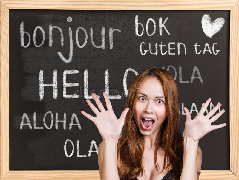 Hello in Verschillende Talen Stock Foto - Image of hallo, taal: 64320588