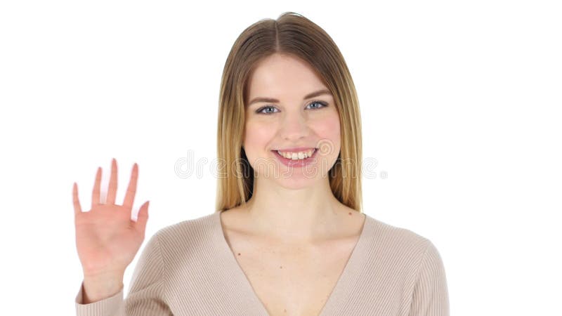 Girl Waving Hello Stock Footage & Videos - 2,168 Stock Videos