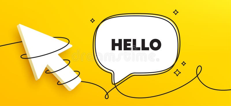 Welcome Chat Communication Icon Vector Stock Illustration ...