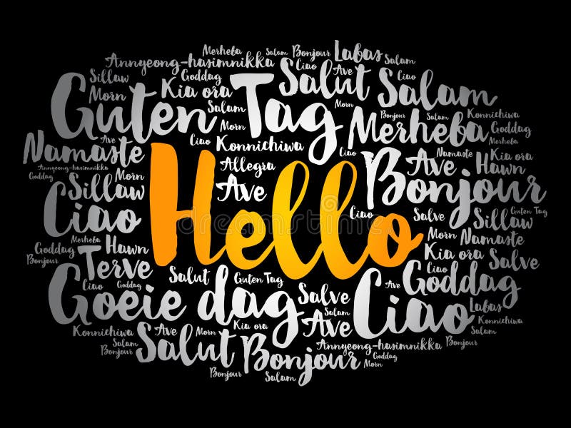 Different Hello Languages Wallpaper Stock Photos - Free & Royalty-Free ...