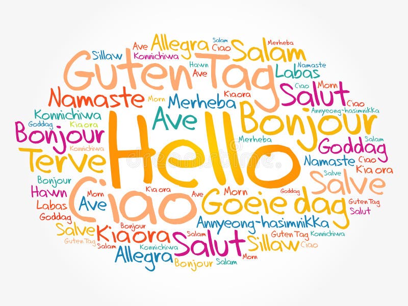 Different Hello Languages Wallpaper Stock Illustrations – 752 Different ...