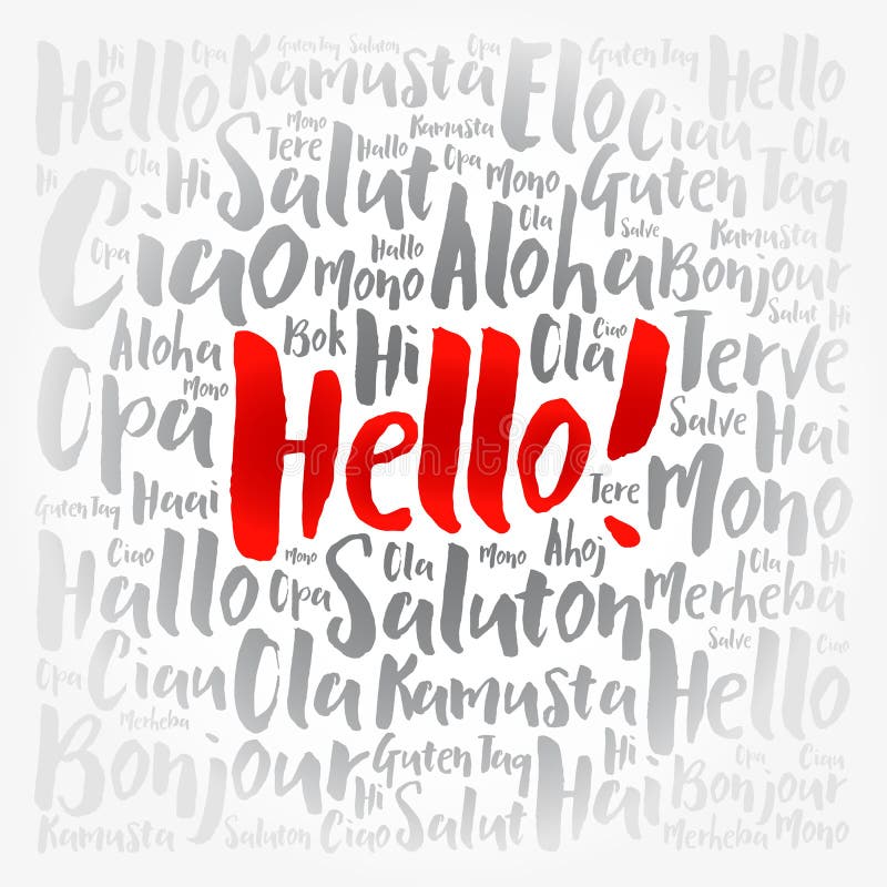 205 Different Hello Languages Wallpaper Photos - Free & Royalty-Free ...