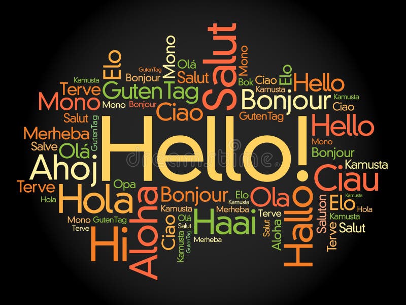 205 Different Hello Languages Wallpaper Photos - Free & Royalty-Free ...
