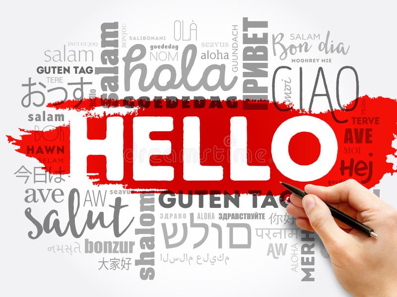 Different Hello Languages Wallpaper Stock Photos - Free & Royalty-Free ...
