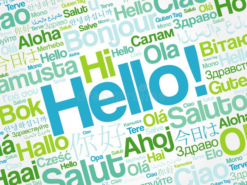 Hello In Different Languages Wallpaper