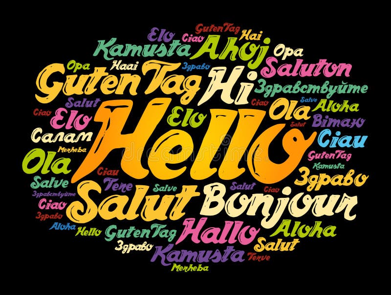 205 Different Hello Languages Wallpaper Photos - Free & Royalty-Free ...