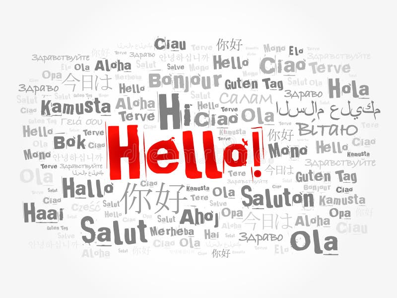 205 Different Hello Languages Wallpaper Photos - Free & Royalty-Free ...