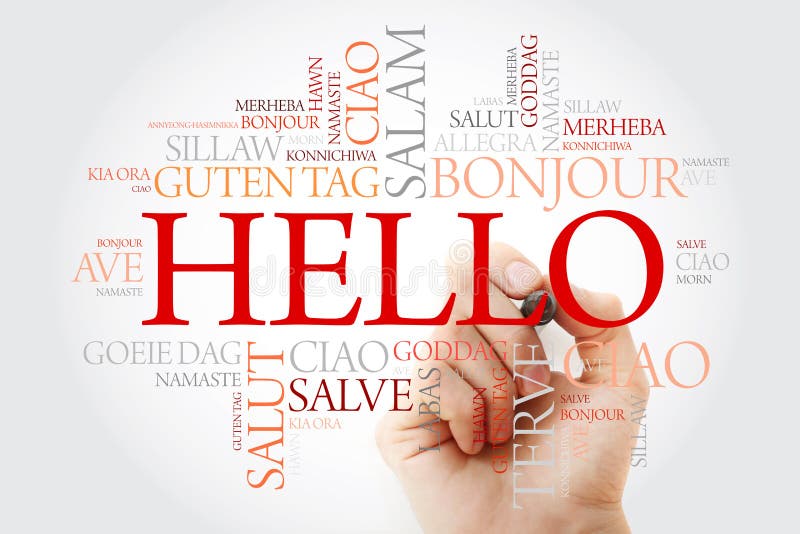 Different Hello Languages Wallpaper Stock Illustrations – 733 Different ...