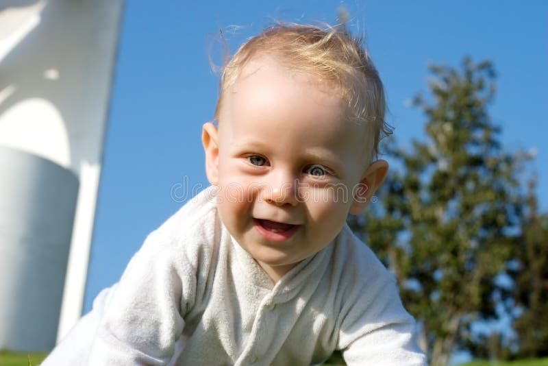 Hello, World! stock photo. Image of carefree, grass, real - 17090538