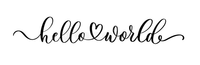 Hello Cursive Stock Illustrations – 1,355 Hello Cursive Stock ...
