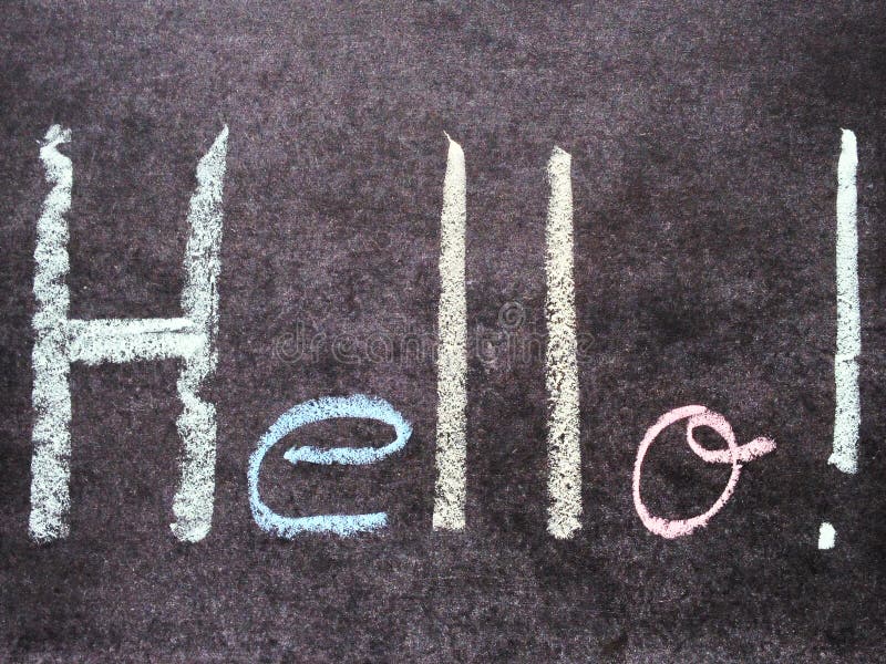 Hello stock photo. Image of nice, people, salute, original - 37466294