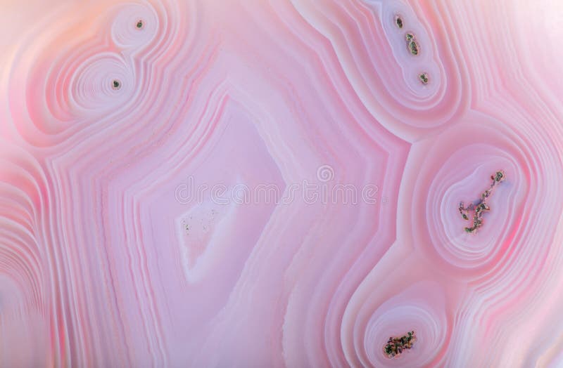 Hellrosa Komplexes Achatmakrofoto Stockbild - Bild von glatt, auszug ...