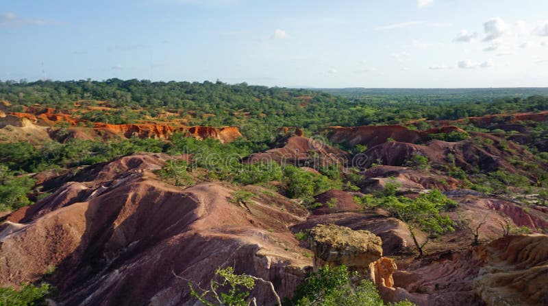 Hells Kitchen Canyon of Marafa Stock Photo - Image of malindi, rock ...