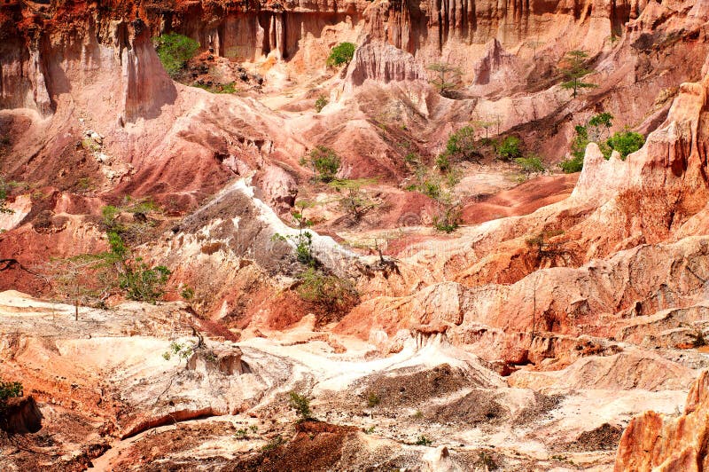 The Hell S Kitchen, Marafa Canyon, Kenya Stock Photo - Image of malindi ...