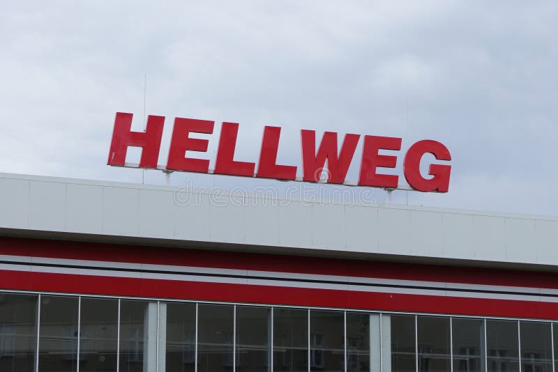 Hellweg Baumarkt, Logo of the Hardware Store in Berlin, Germany ...