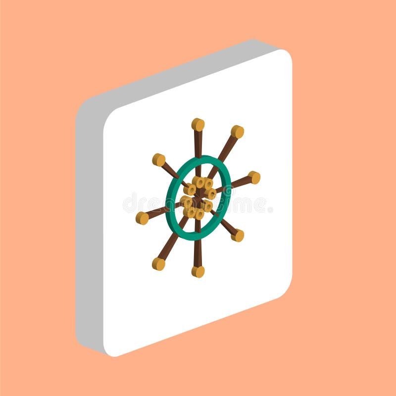 Wheel computer symbol stock vector. Illustration of mathematics - 98870285