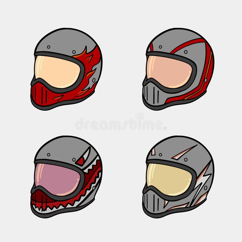 Helm decorative set vector stock vector. Illustration of gothic - 176983164