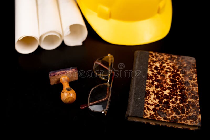 Helmet and Design Documentation. Accessories for an Engineer on a ...