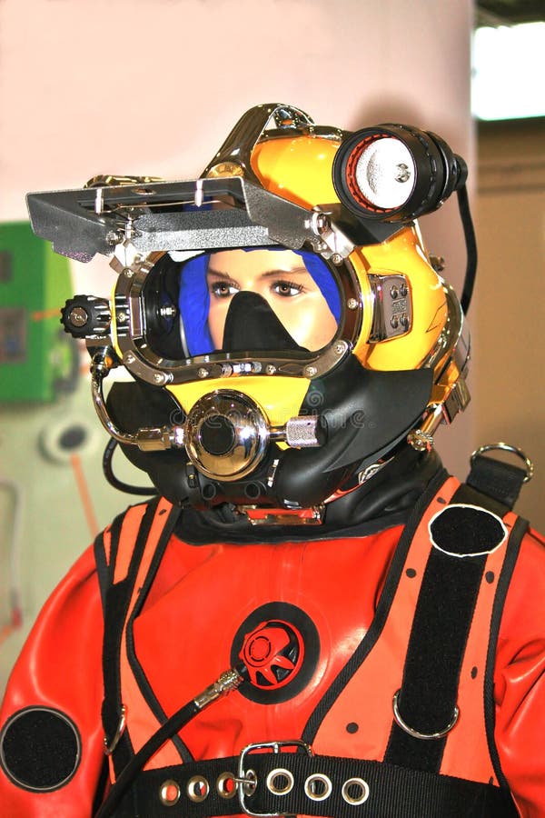 Helmet of diver stock image. Image of dive, float, survival - 25653441