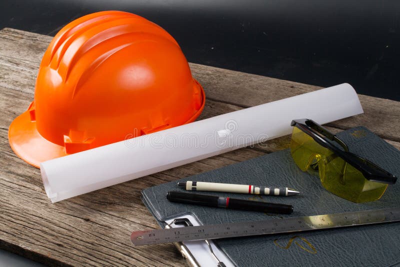 Helmet harm for engineer. stock image. Image of icon - 56045169