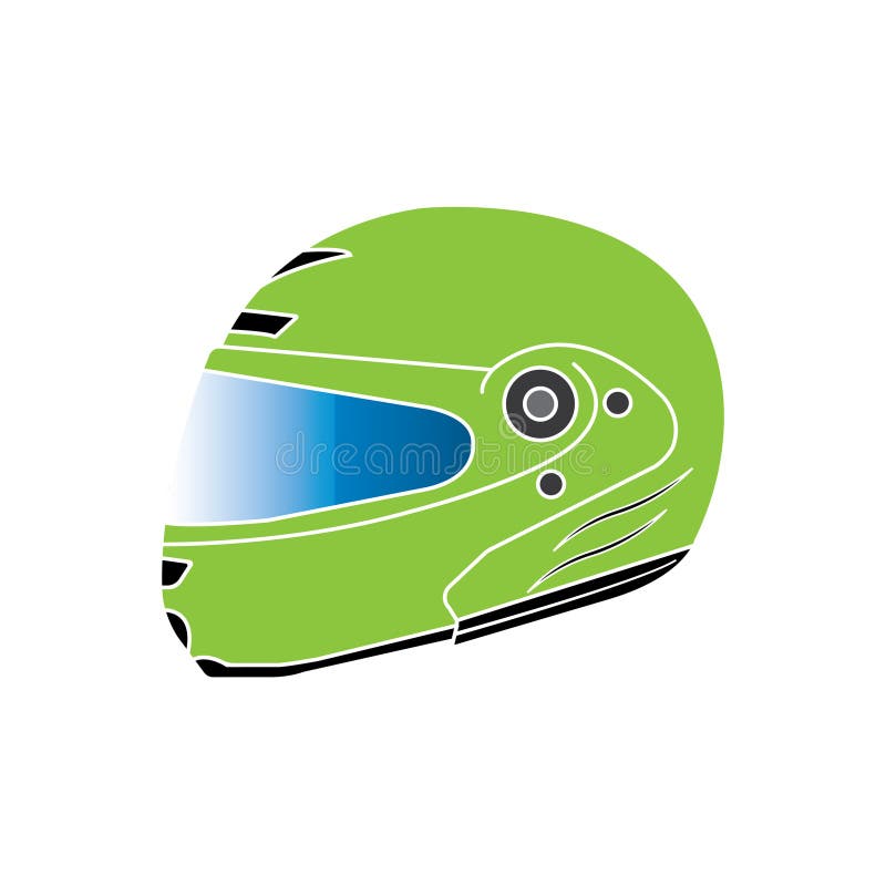 Helmet icon stock vector. Illustration of drive, motocross - 283135644