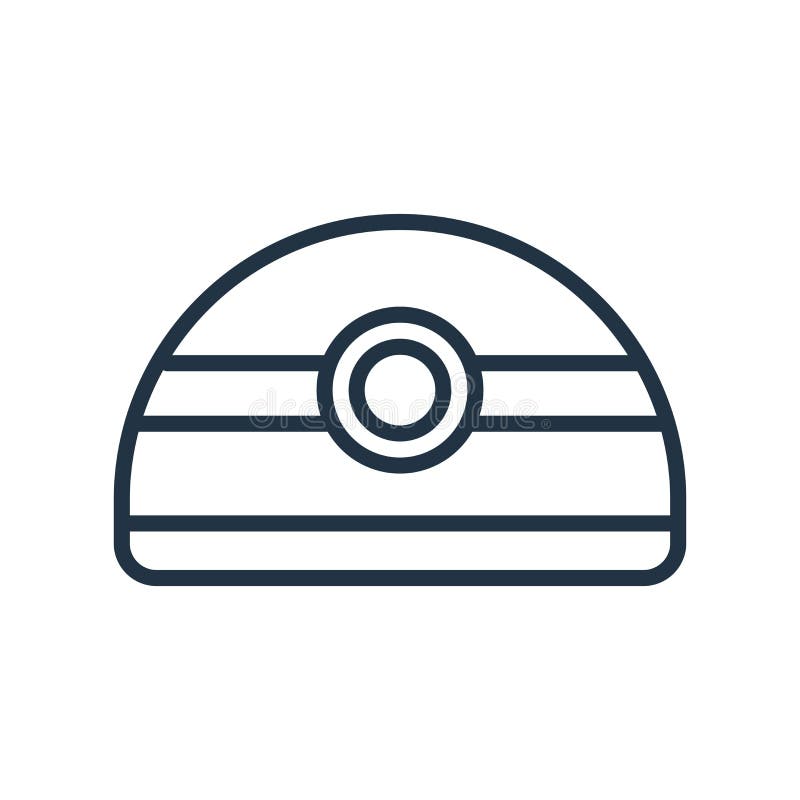 Helmet Icon Vector Isolated on White Background, Helmet Sign Stock ...