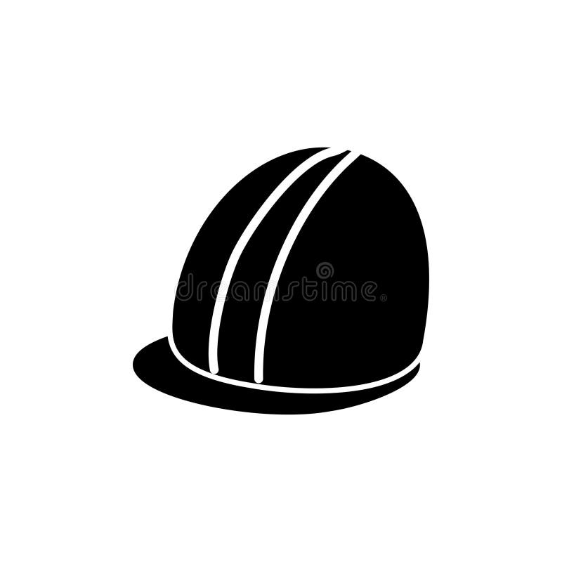 Helmet Icon . Safety Helmet Icon Stock Vector - Illustration of ...