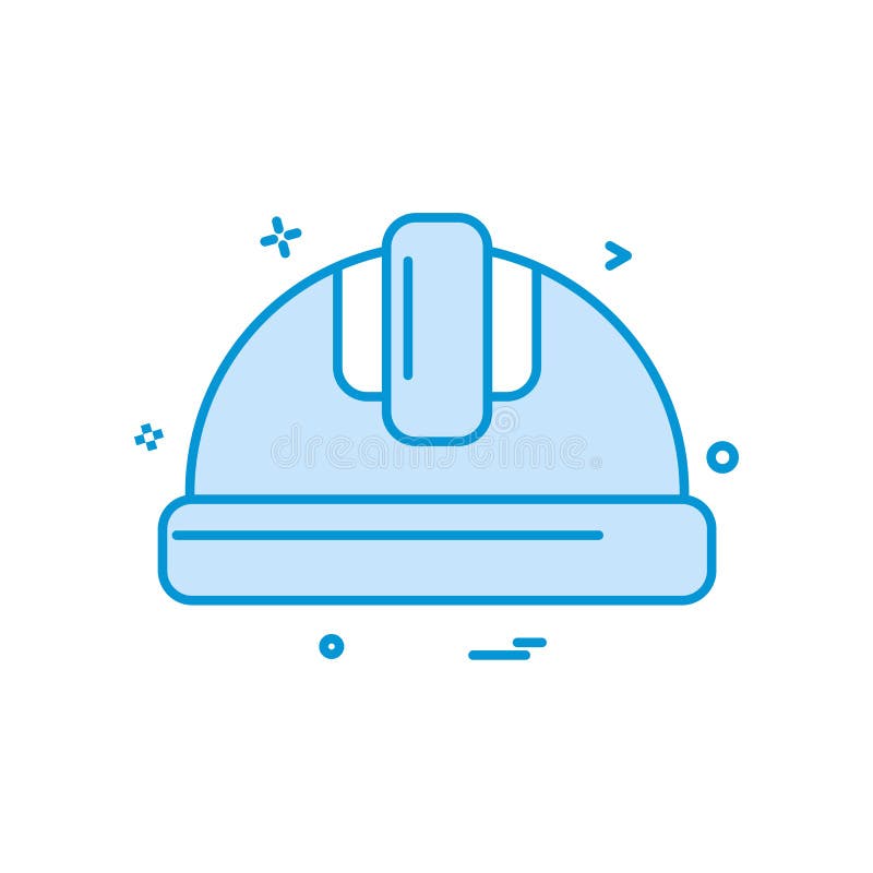 Helmet Labor Icon Vector Design Stock Vector - Illustration of shape ...