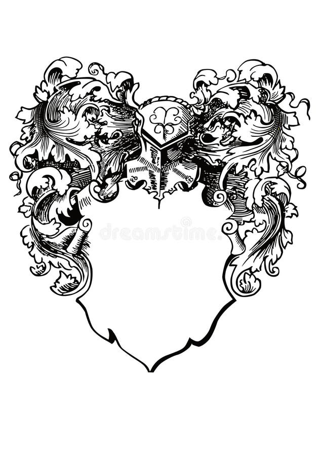 Helmet And Shield stock vector. Illustration of element - 3160021