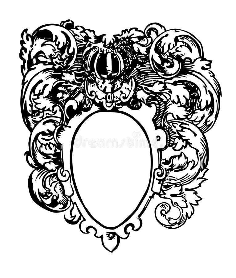 Helmet and shield 3 stock vector. Illustration of heraldry - 7612824