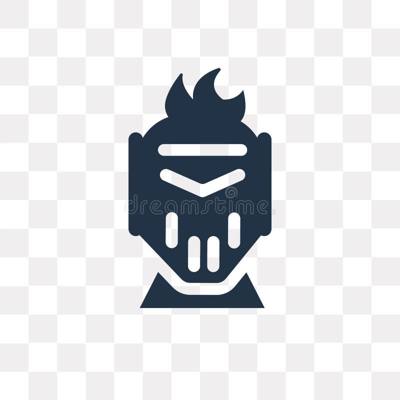 Helmet Vector Icon Isolated on Transparent Background, Helmet T Stock ...