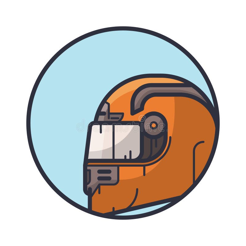 Helmet. Vector Illustration Decorative Design Stock Vector ...