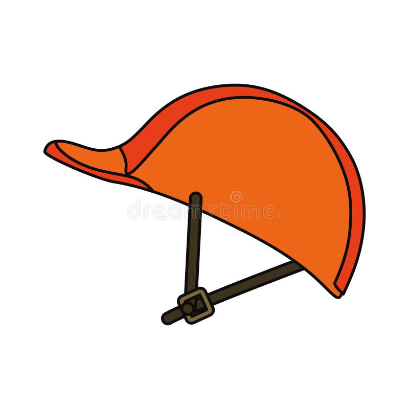 Helmet Worker Industrial Security Stock Vector - Illustration of ...