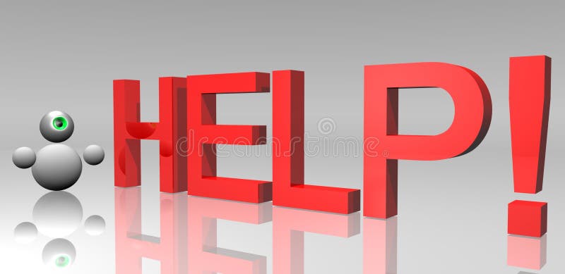 Help stock illustration. Illustration of concepts, education - 13281394