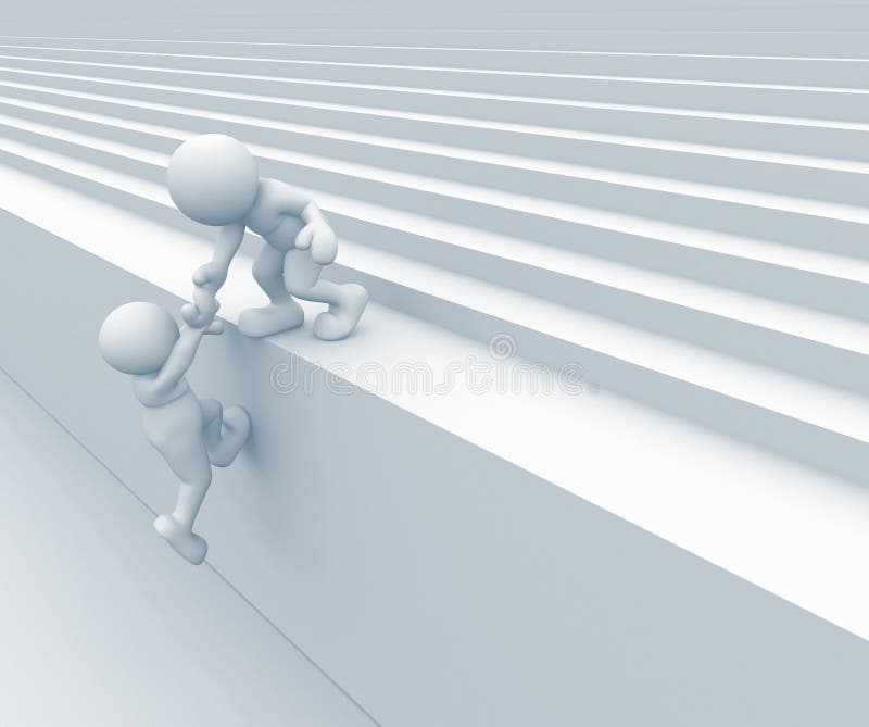 Help me stock illustration. Illustration of people, character - 19684152