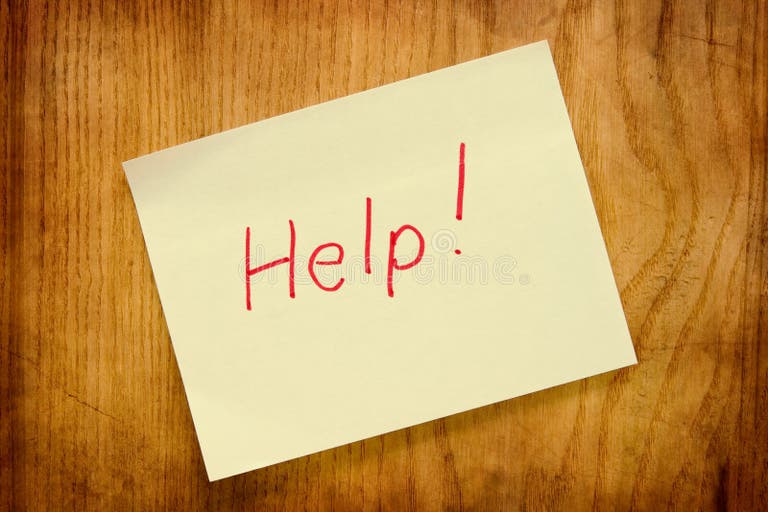 Help! stock photo. Image of board, written, handwritten - 19650216