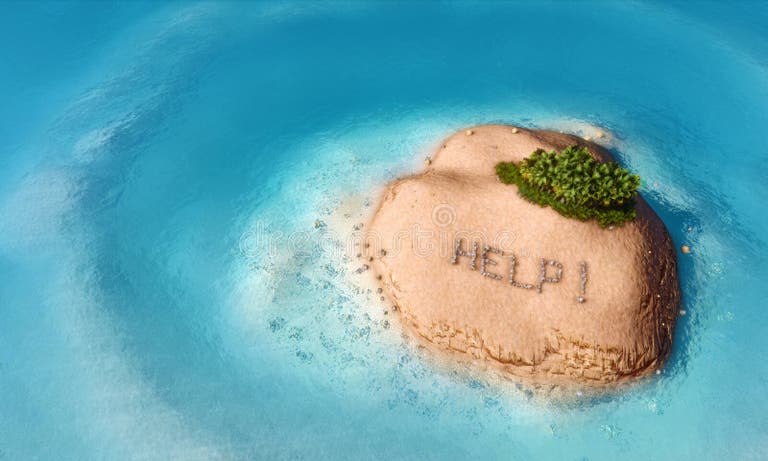 Desert Island Help Stock Illustrations – 272 Desert Island Help Stock ...