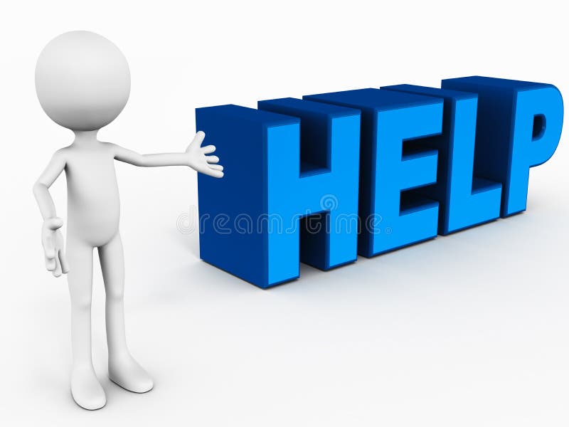 Support and help stock illustration. Illustration of internet - 23758306
