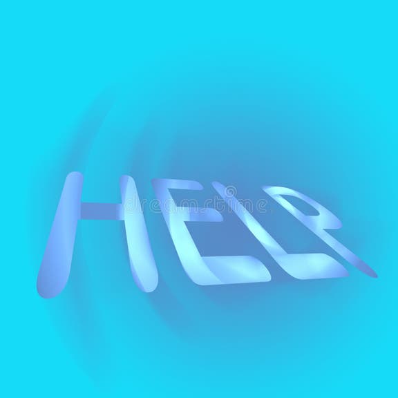 Help abstract stock illustration. Illustration of tint - 110011