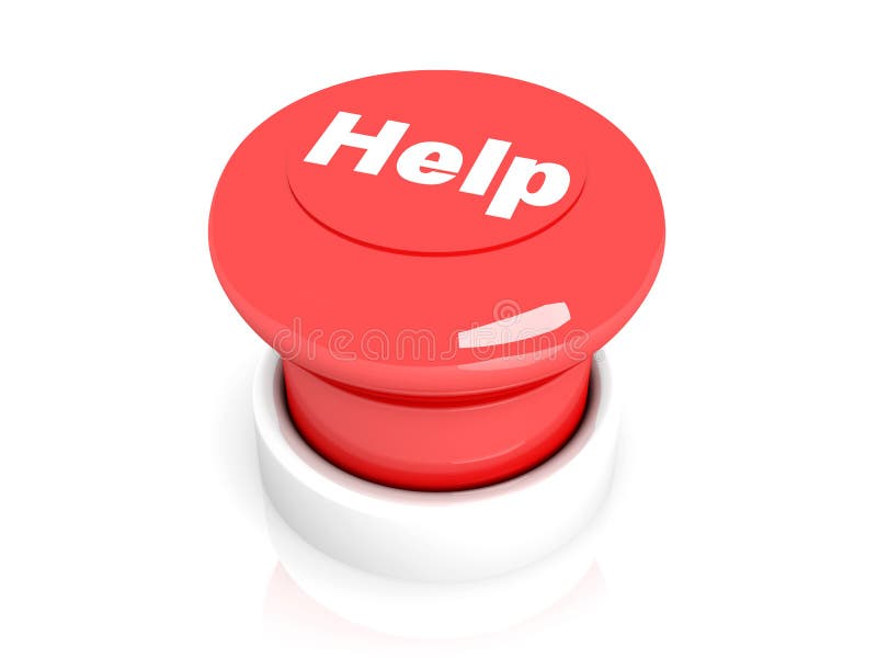 Help button stock illustration. Illustration of button - 3714736