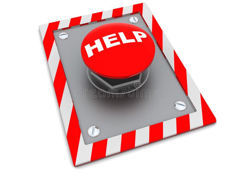 Help button stock illustration. Illustration of seek - 24354623