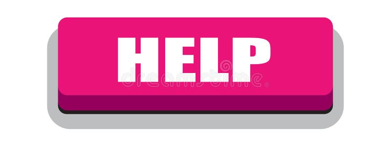 Help Web Button Green Blue Mixed Stock Illustration - Illustration of ...