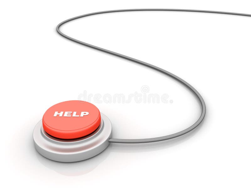 Help Button stock illustration. Illustration of isolated - 43189296