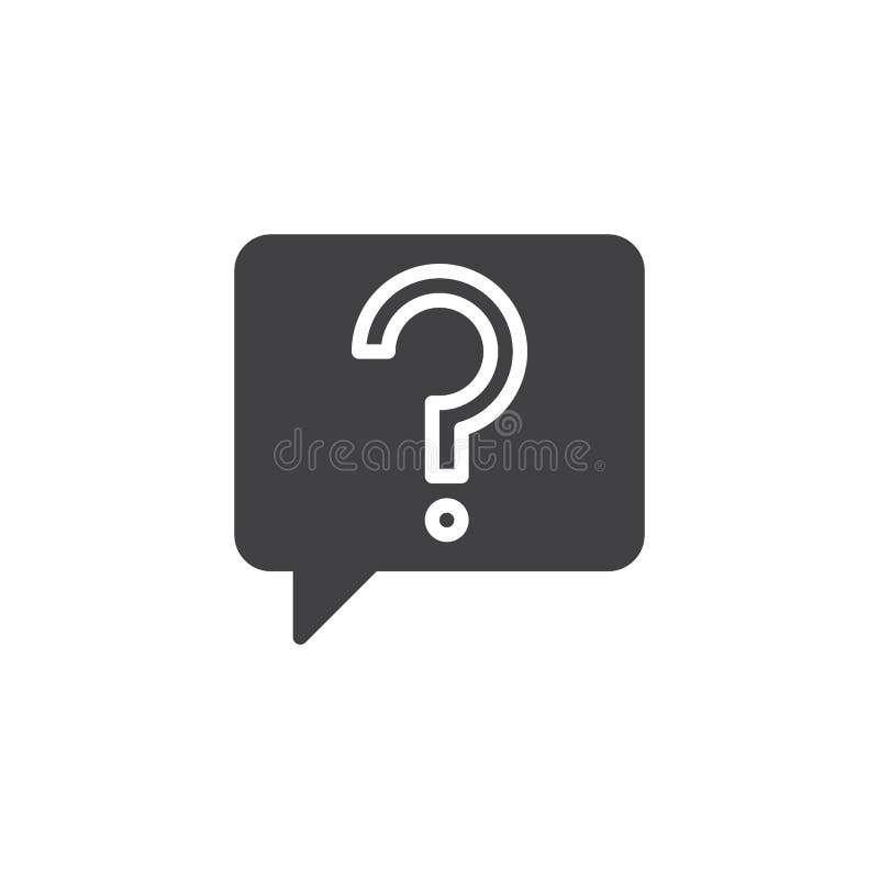 Help chat vector icon stock vector. Illustration of talk - 134962781
