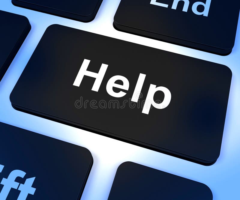 Help Key on Computer Keyboard Stock Photo - Image of computing ... Help Key on Computer Keyboard Stock Photo - Image of computing ...