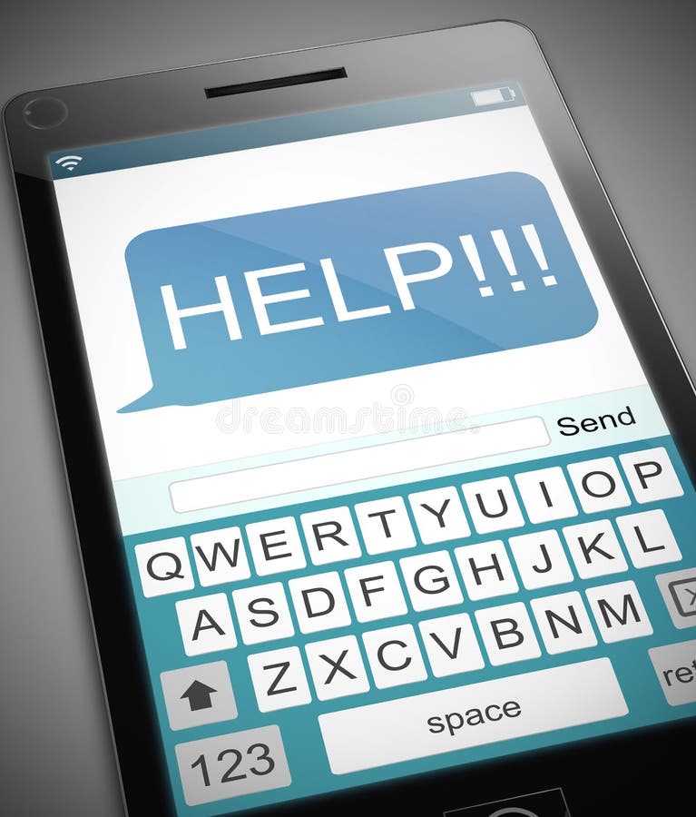 Help concept. stock illustration. Illustration of text - 61689915