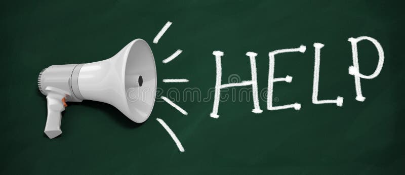 HELP stock illustration. Illustration of satisfaction - 79672704