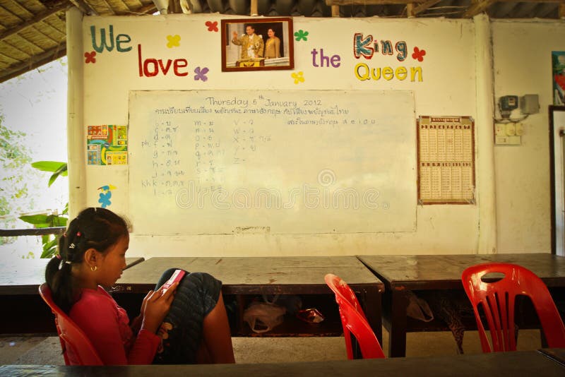 Help Deprived Children in Thailand Editorial Stock Image - Image of ...