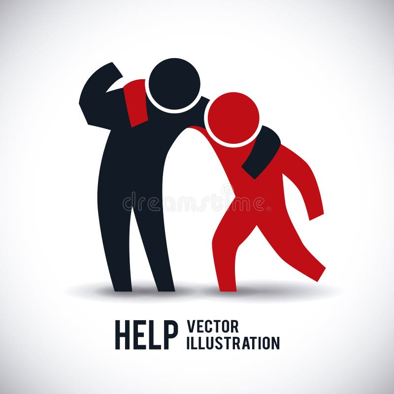 Help design stock vector. Illustration of together, element - 45065677