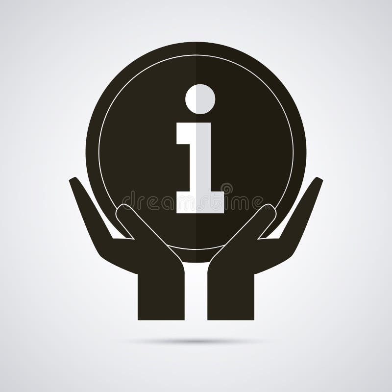 Help Design. Question Mark Icon. Flat Illustration Stock Illustration ...